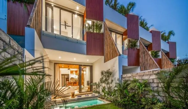 Six Palm 4 - 2BR Villa With Rooftop Near Padang Beach, Bingin Beach ...