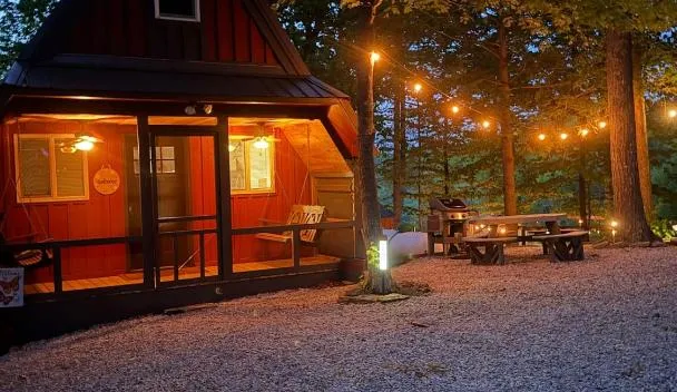 A-Frame Hot Tub Cave Run Red River Gorge, Wellington (prezzi aggiornati ...