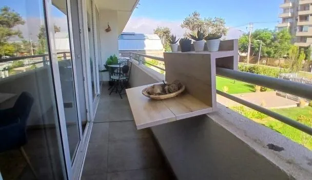 New furnished 1 bedroom, 1 bath, 50 m2 apartment in Macul, Santiago ...
