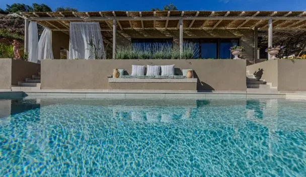 AER Brand New Romantic Villa for Two with Private Pool Full Sea View ...