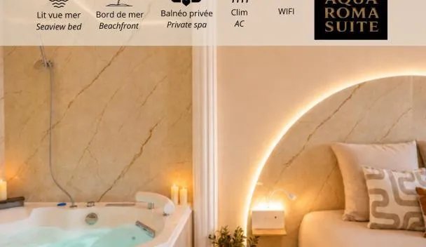 Aqua Roma Suite - Balnéo privée - Jardin vue mer, Villeneuve-Loubet ...